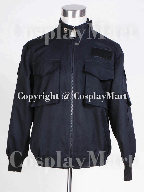 Stargate SG1 Black Jacket Coat Outfits Uniform Costume Cosplay ...