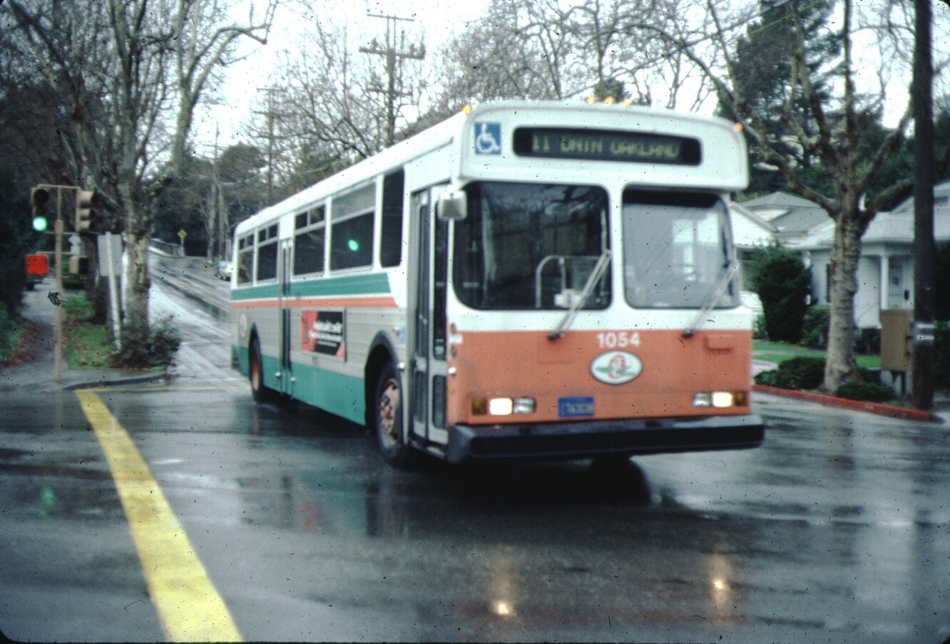 AC Transit bus Kodachrome original Kodak slide | eBay
