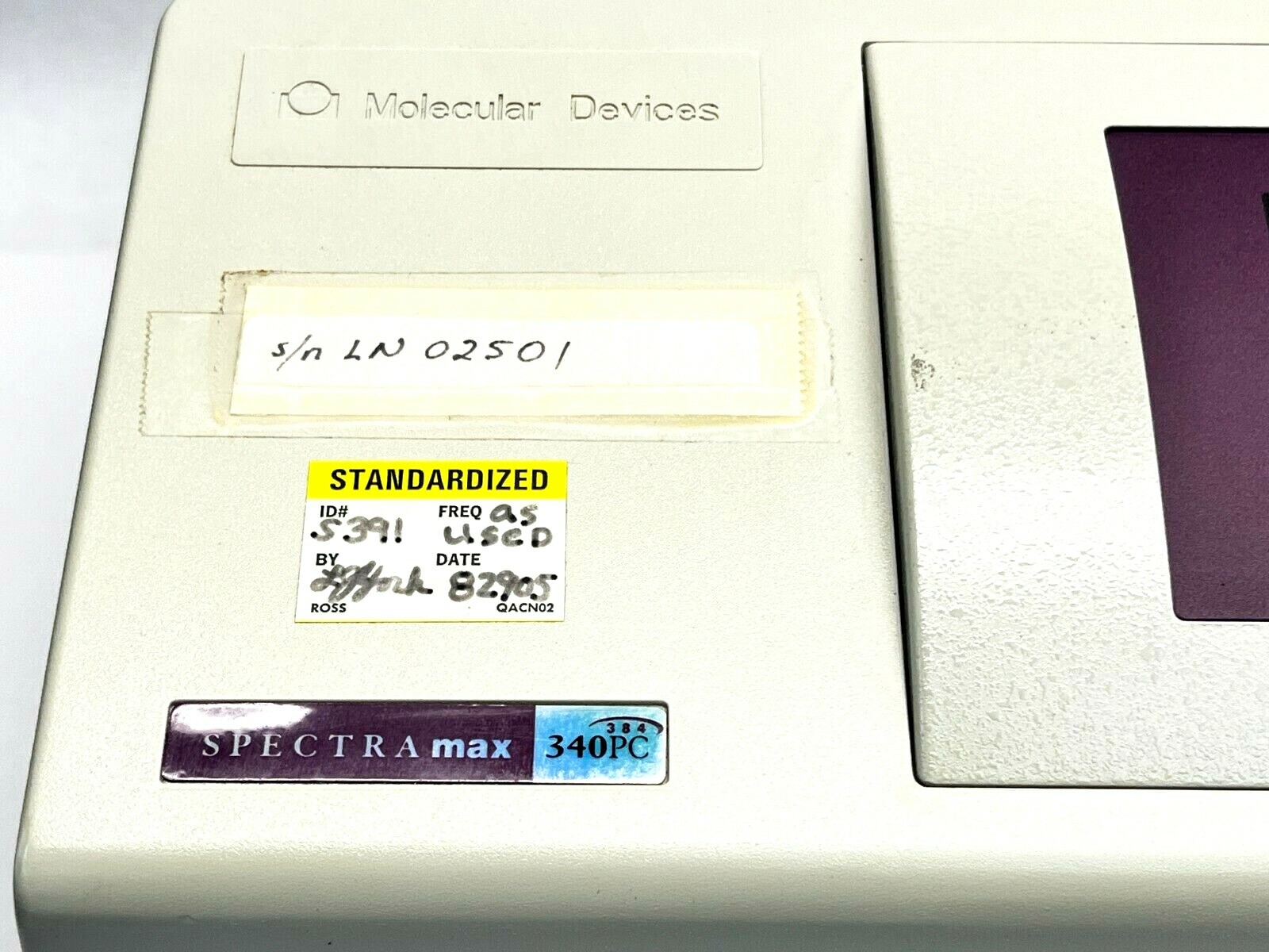 Molecular Devices 340PC384 SpectraMax 340PC Microplate Reader | eBay