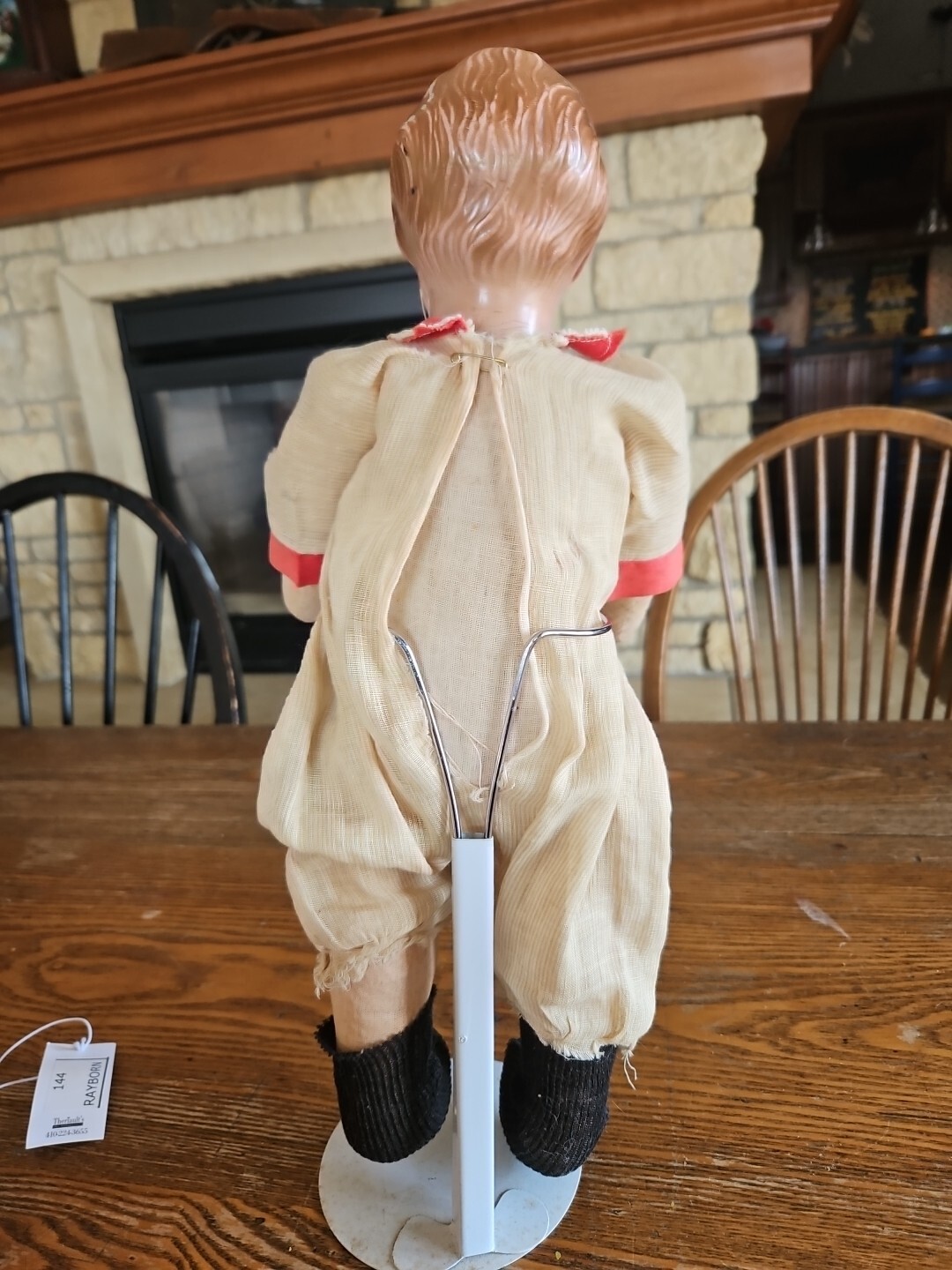 Rare Early 1900's Louis Amberg Composition Doll 17" | eBay