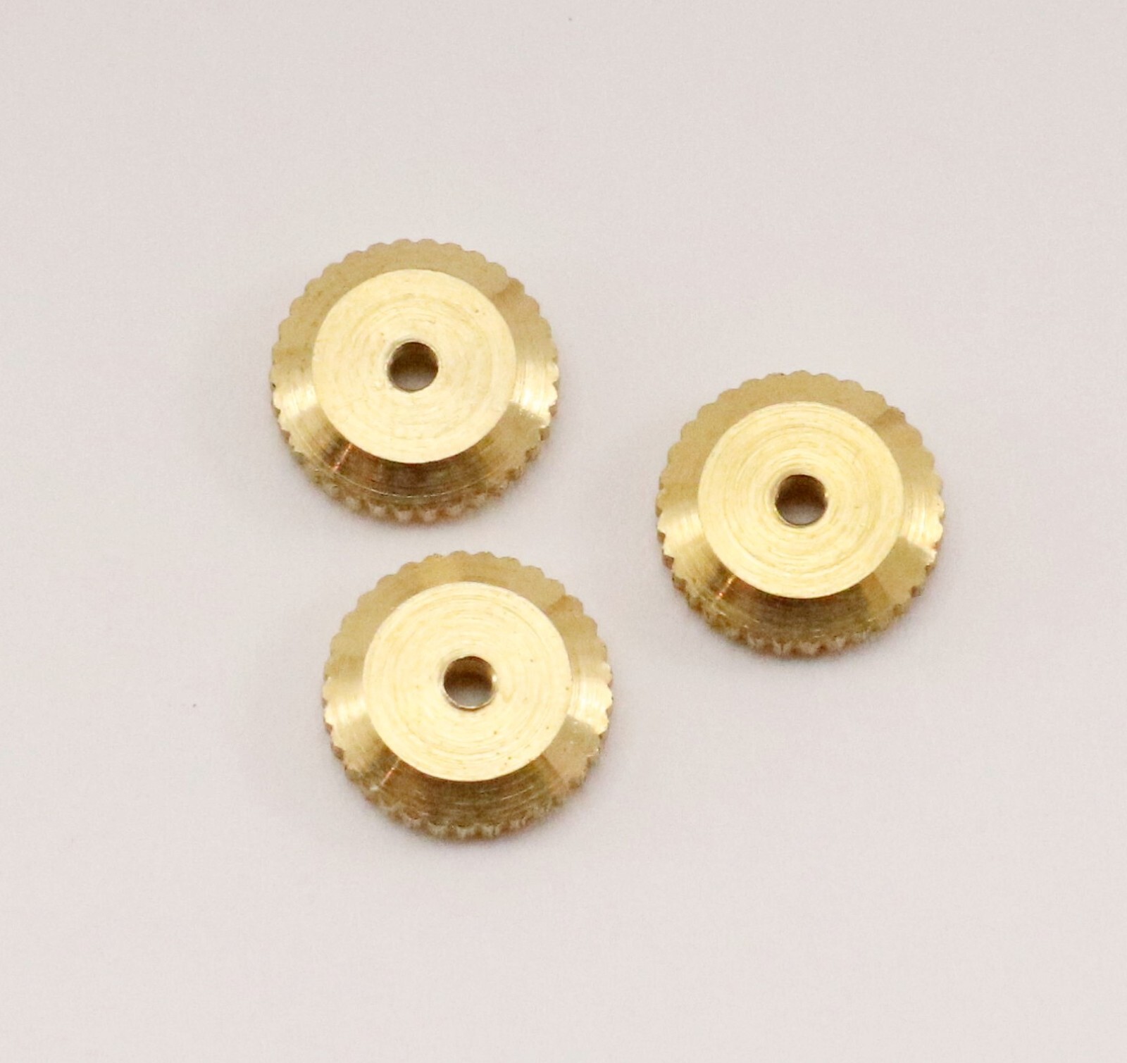 Kieninger Clock Hand Nut 10 mm 3/8" Brass 3 PACK Fits Mechanical ...