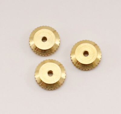 Kieninger Clock Hand Nut 10 mm 3/8" Brass 3 PACK Fits Mechanical ...