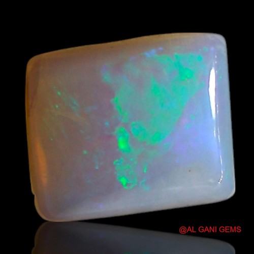 0.50 Cts Square Fire Opal Cabochon Spiritual Gemstone Natural 6x5x2 mm ...
