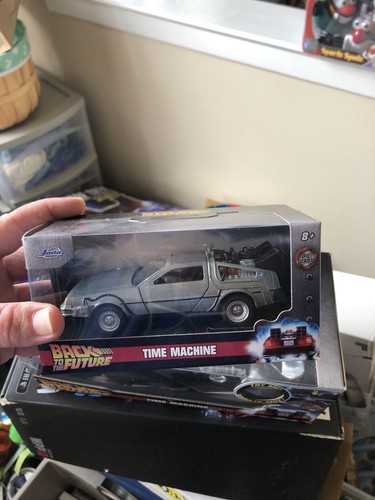 Jada Toys Back to the Future I Time Machine DeLorean DMC - Silver ...