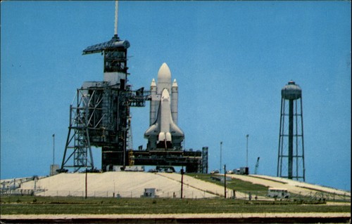 Space Shuttle Kennedy Space Center Florida vintage postcard n704 | eBay