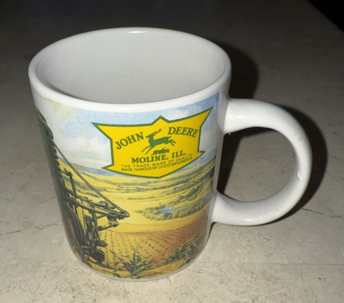 John Deere Coffee Mug Cup Moline, ILL. Made Famous By Good Implements ...