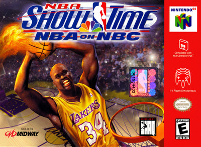 Nba Showtime Nba On Nbc N64 Box Art 300 Piece Jigsaw Puzzle | eBay