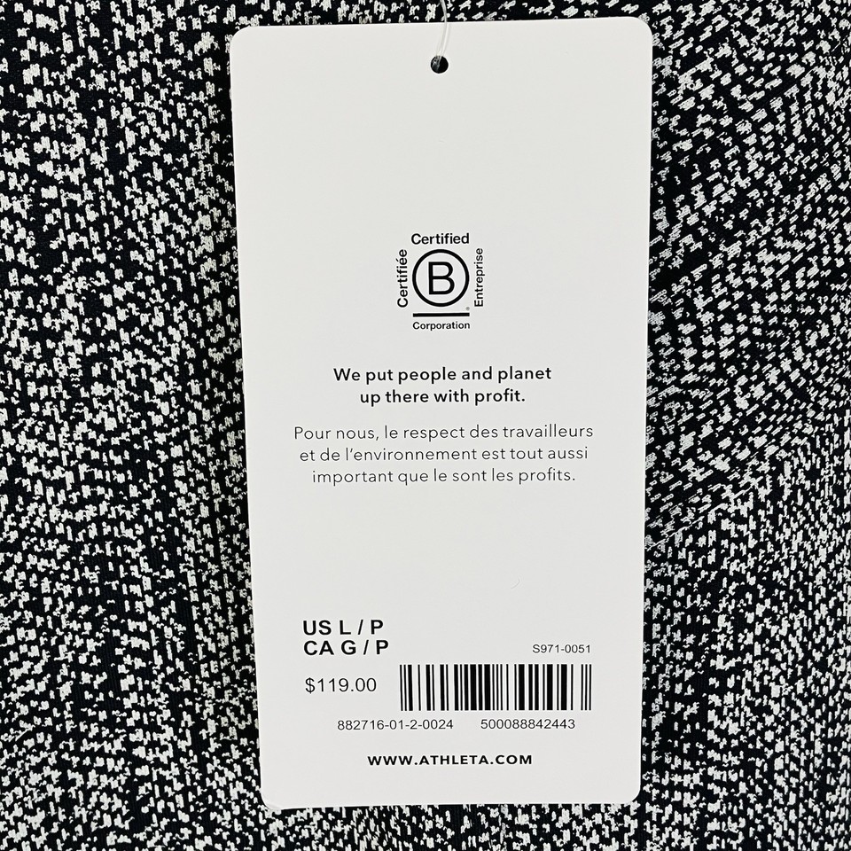 Athleta Women's Delancey Textured Moto Tight Legging Pull on Black ...