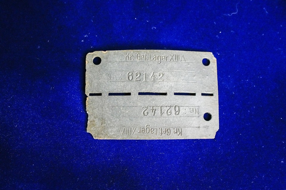 WW2 German Stalag Prisoner Of War POW Tag US | eBay