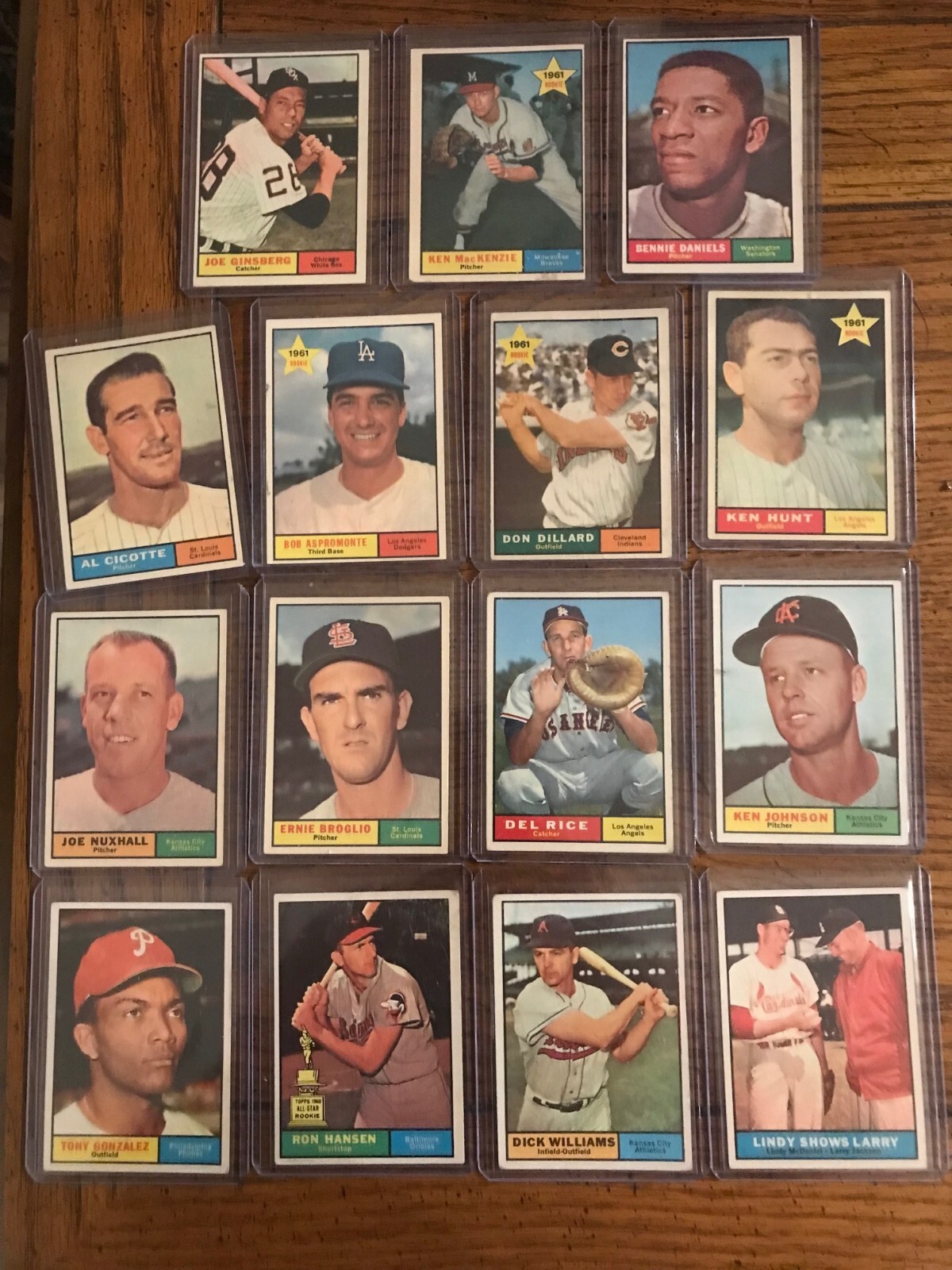 Ernie Broglio 1961 Topps Baseball Card (Sale Is For One Card In Title ...