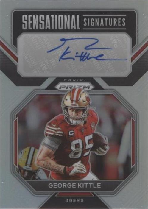 2022 Panini Prizm - Sensational Signatures #SS-GK George Kittle /50 (AU ...