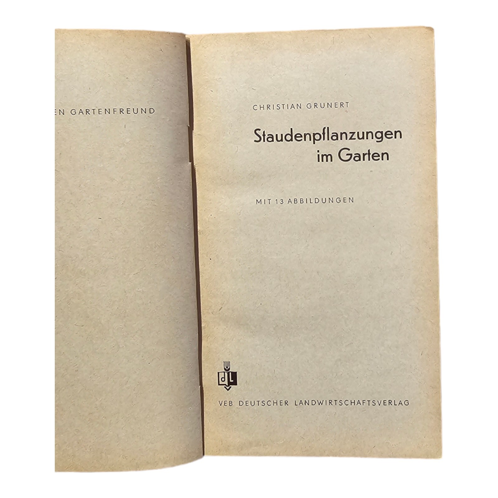 GDR Book -bfg-reihe-staudenpflanzungen IN The Garden -softcoverausgabe ...