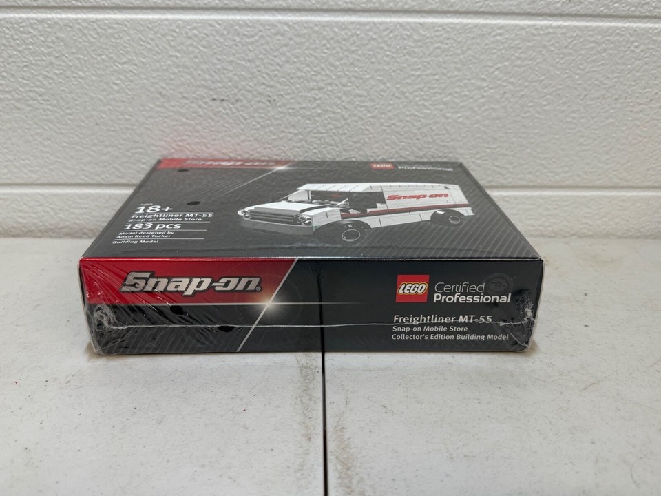 Lego Snap On Freightliner MT-55 1950's Snap-On Van & KRL7022 Complete ...