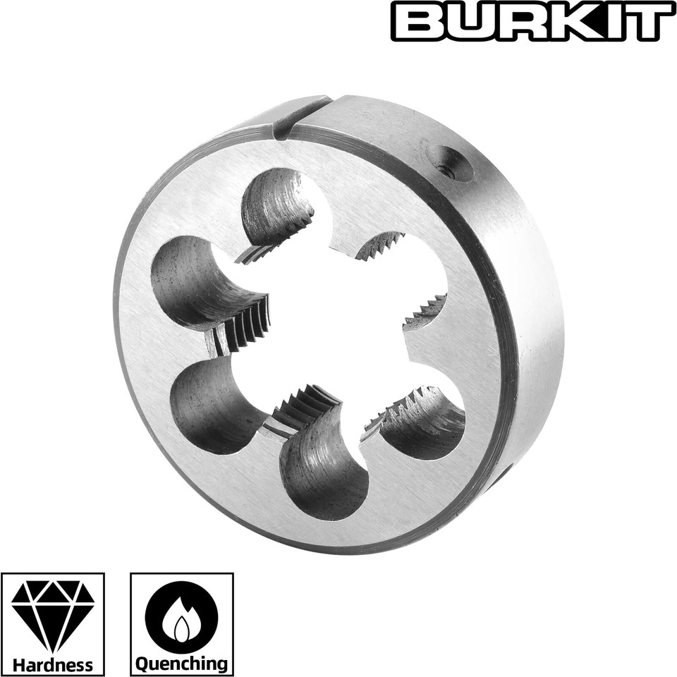 Burkit Metric M20 Round Threading Die M20 x 2.5 Machine Thread Die ...