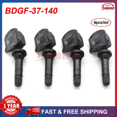 4X BDGF-37-140 NEW TPMS TIRE PRESSURE SENSOR For Mazda 3 6 CX-9 CX-30 ...