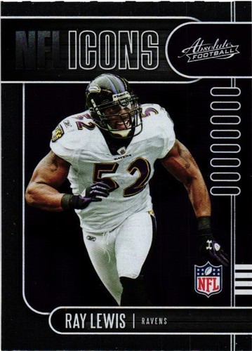 2019 Panini Absolute #11 Ray Lewis NFL Icons | eBay