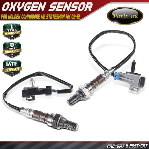 2x Pre-Cat & Post-Cat Oxygen Sensor For Holden Commodore VE Statesman ...