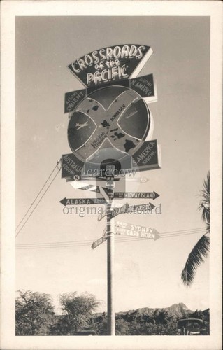 RPPC Honolulu,HI Crossroads Pacific Sign Honolulu County Original ...