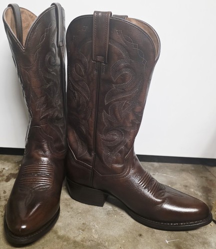 Dan Post Men’s DP2111R Brown Milwaukee Cowboy Western Boots 9D | eBay