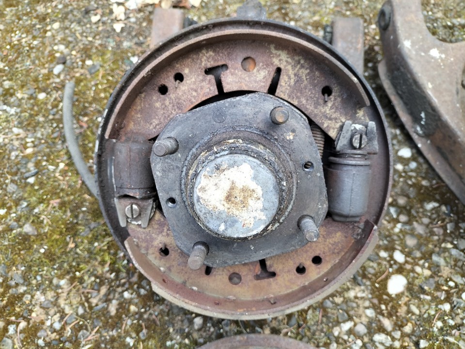 AUSTIN A30, A35 BRAKE UPGRADE, A40 FARINA 8" FRONT BRAKE SET UP FOR ...
