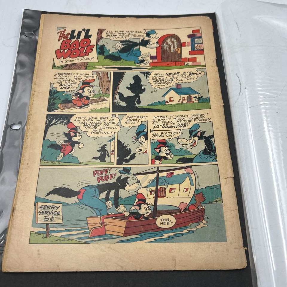 Lot Of 5 Dell's "Walt Disney's Comics and Stories" +bugs Bunny & Lil ...