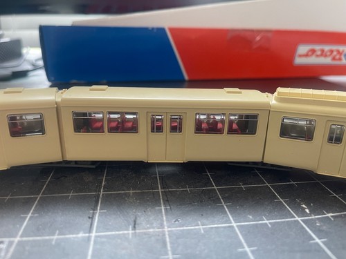 ROCO GT8 3 Car Tram - Undecorated - HO | eBay