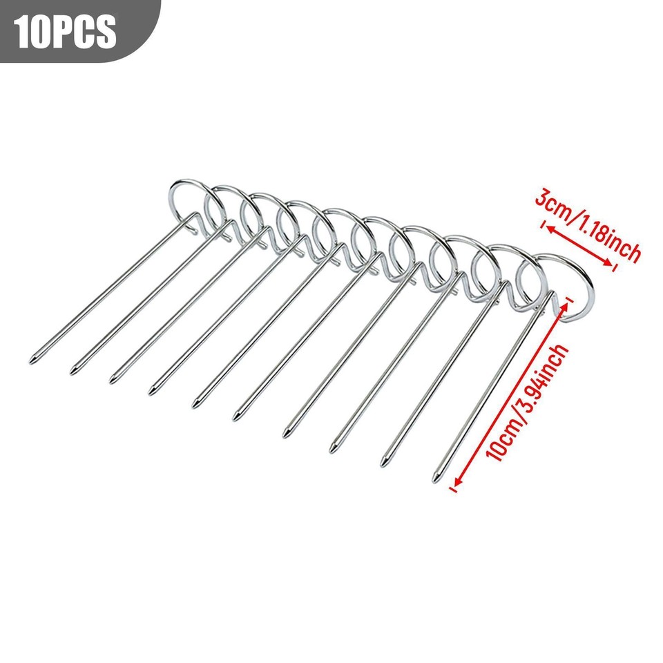 10 Pieces Air Fryer Skewers BBQ Skewers Reusable Skewers | eBay Australia