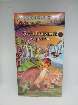 NEW The Land Before Time: The Great Longneck Migration (VHS, 2003 ...