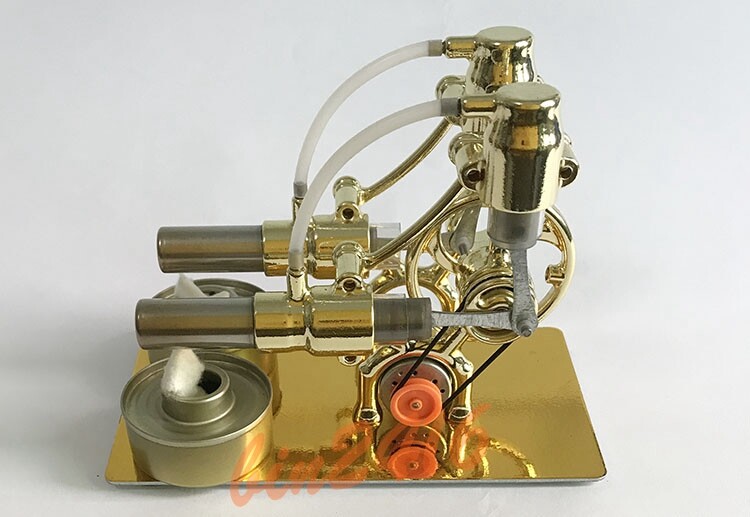 NEW Stirling Engine\Mini Alcohol Steam Engine\Stirling Engine kit two ...