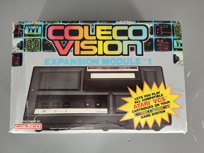 Coleco ColecoVision Expansion Module 1 Atari 2600 Adapter W/Box. Nice ...
