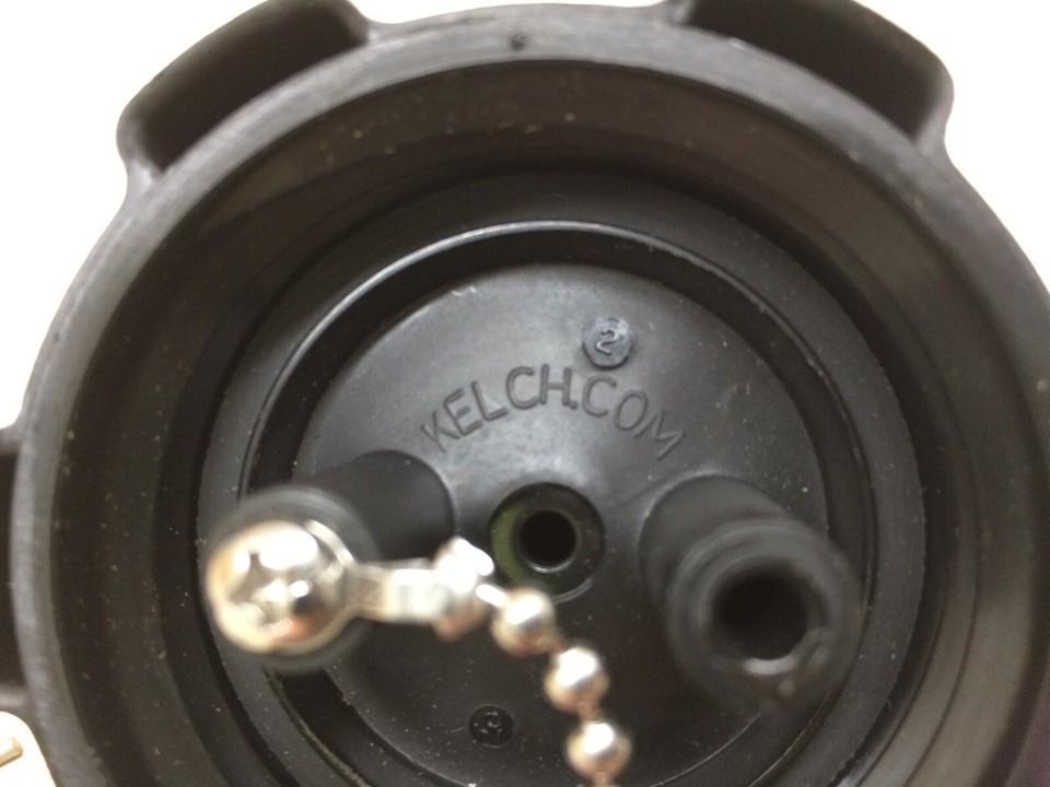Lot of 2 Kelch Sure Grip 225 Cap Vented Gas Fuel Internal Beaded ...