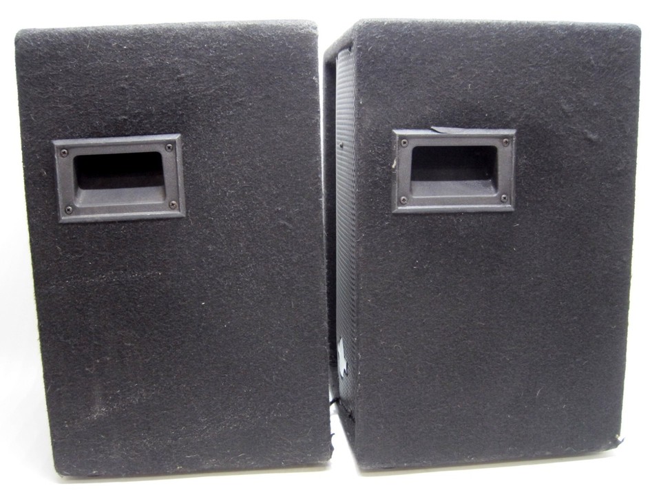 Set of 2 PHONIC S710 Floor Monitor PA Speakers | eBay