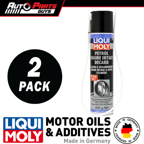 Twin Pack Liqui Moly Petrol Engine Intake Decarb (same as Seafoam) 366G ...