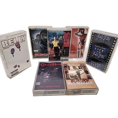 1990's Ghetto Gang Movie Soundtracks Lot Of 7 Original Cassette Tapes ...