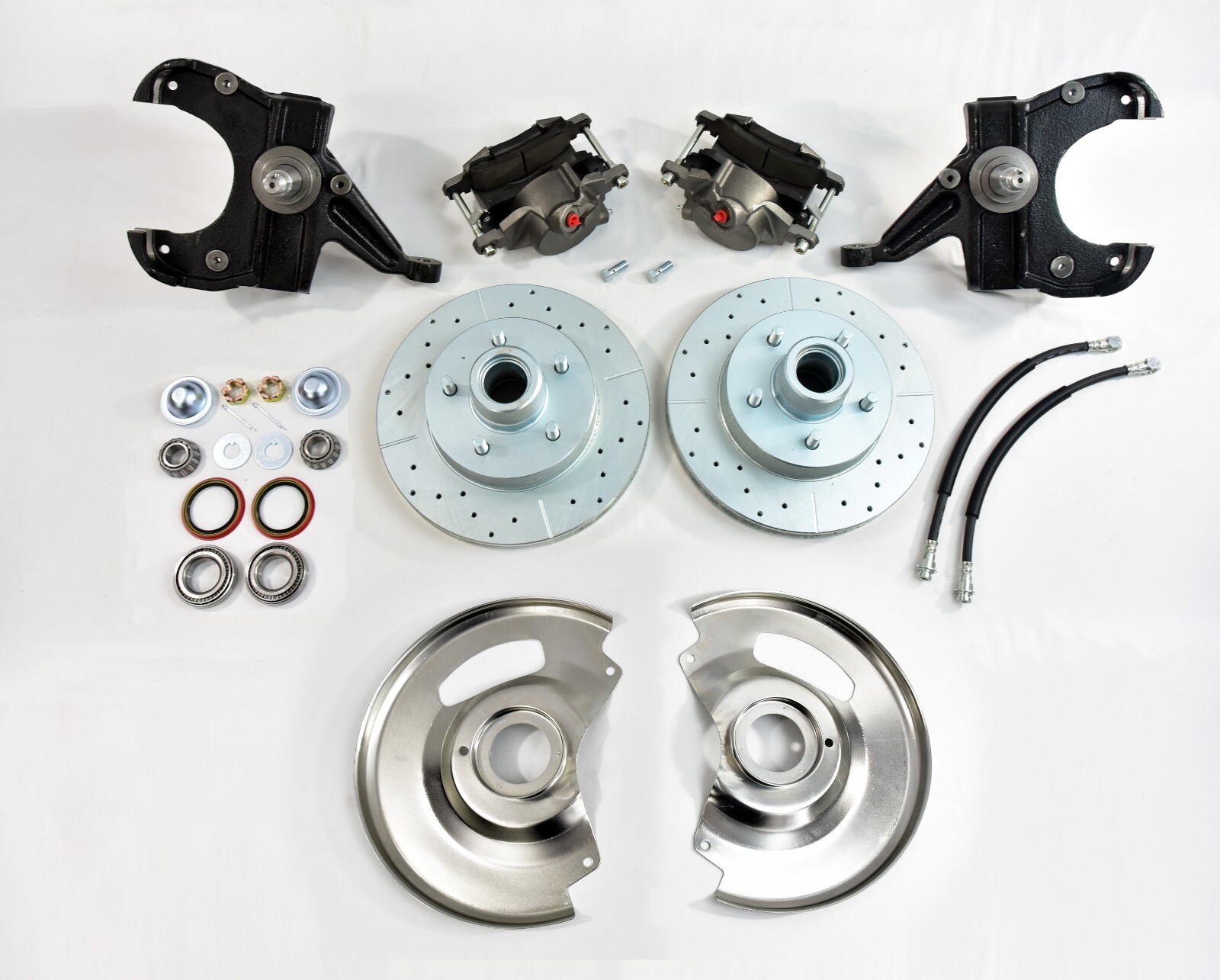 Chevrolet GMC C10 Truck Disc Brake Conversion 5 Lug Drop Spindles ...
