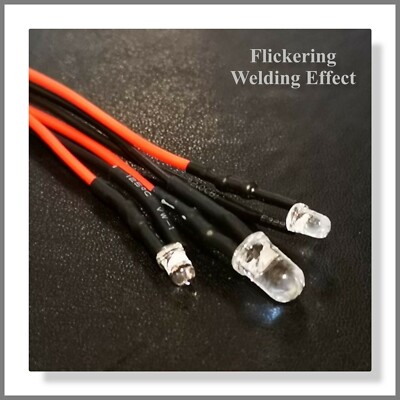 12v Flickering Welding Effect LEDs for Workshop / Garage | eBay UK