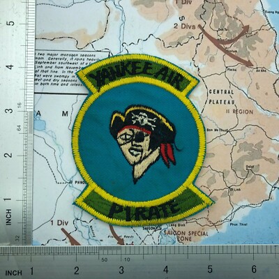 Patch , US Navy Vietnam Yankee Air Pirate with Pirate Head Patch , z3 ...