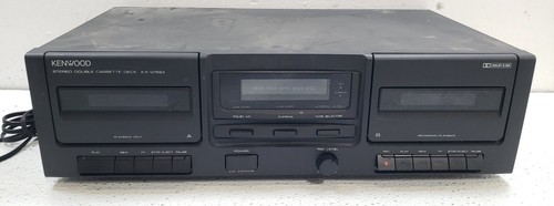 Kenwood Stereo Double Cassette Deck KX-W594 - Read | eBay