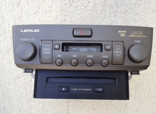01-04 Lexus Ls430 Radio Tape 6 CD Player Changer Pioneer Premium 86120 ...