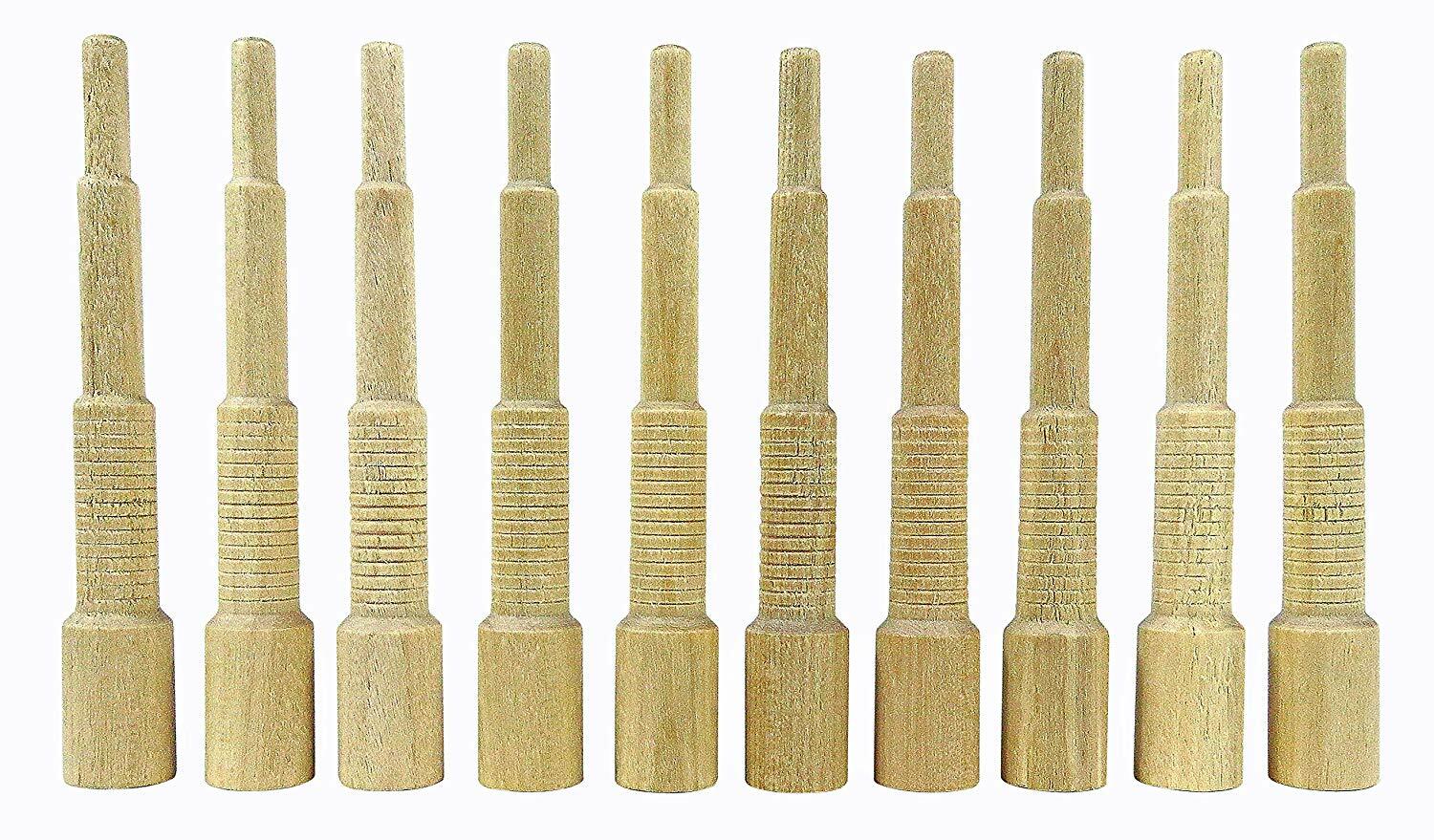 Miller Dowel Pack 100 Each 1x Stepped Birch Dowels for Stock up to 1 ...
