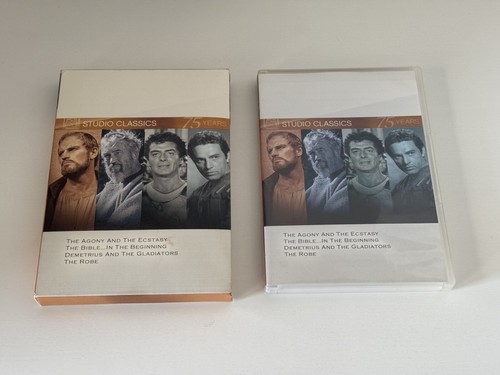 FOX Studios: Agony & Ecstasy, The Bible, Demetrius & the Gladiators ...