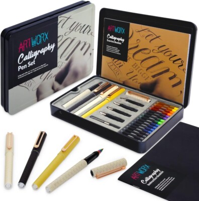 Calligraphy Pens Set - Introductory Writing & Hand Lettering Kit for ...