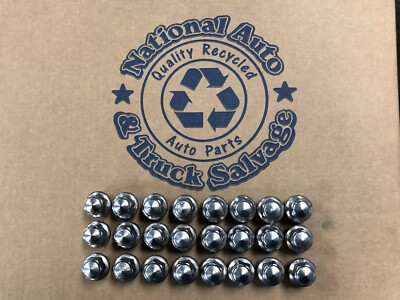 24 2015-23 Ford F150 14x1.5 Factory OEM Stainless Lugs Lug Wheel Nuts ...