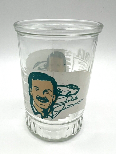 Bama Jelly Jar Glass Dale Jarrett Nascar Champion Driver Series #3 | eBay