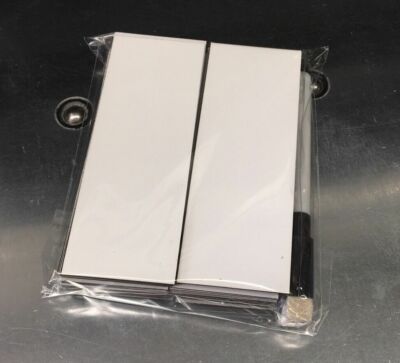 50 Reusable Warehouse Racking Magnetic Labels for racks, cabinets ...