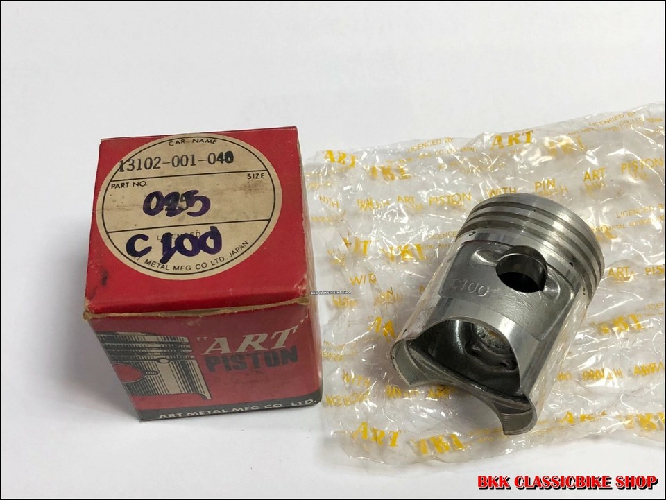 Genuine Honda 50 CZ100 C100 CA100 C102 CA102 C110 CA110 Piston NOS , 0. ...