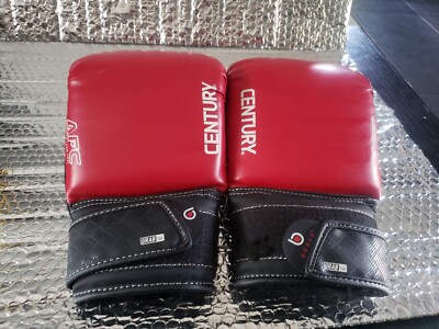 Century Boxing Gloves Grab Tab Size L/XL Red Black AFC | eBay