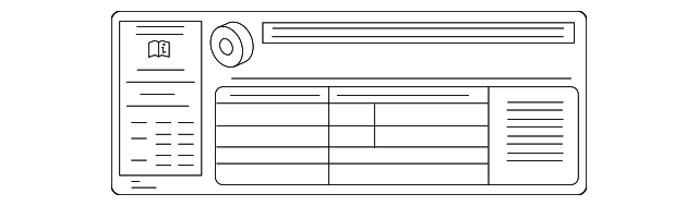 BMW OEM 09-15 X6 Labels-tire Info Label 71246781271 for sale online | eBay