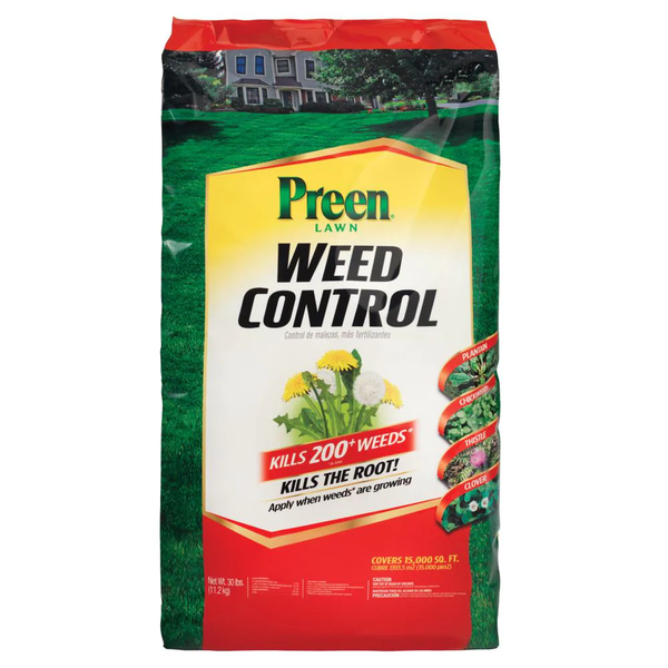 Preen 30 Lbs. Lawn Weed Control Dandelions Bindweed Buttercup Chickweed ...