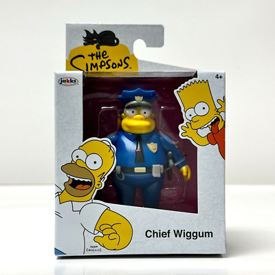 Jakks Pacific The Simpsons 2.5" Figure 2024 Wave 1 - Chief Wiggum 17530 ...